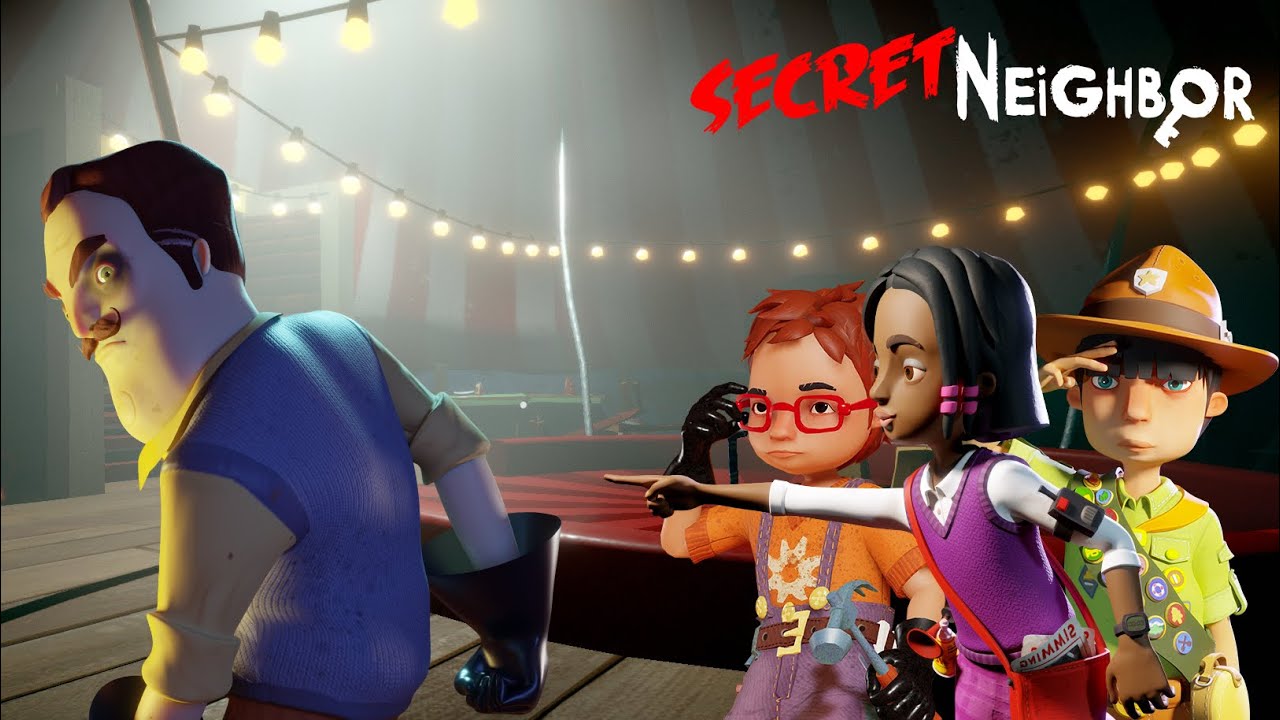 These Kids Almost Destroyed Me! xD | Secret Neighbor [ft. "W_J ...
