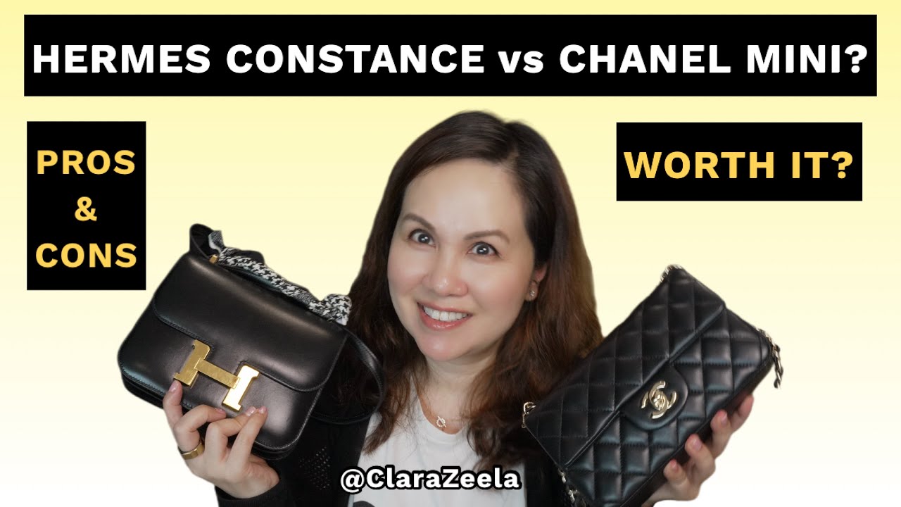 HERMES MINI CONSTANCE vs CHANEL MINI RECTANGULAR CLASSIC FLAP | Which is Better ? | Pros & Cons ...