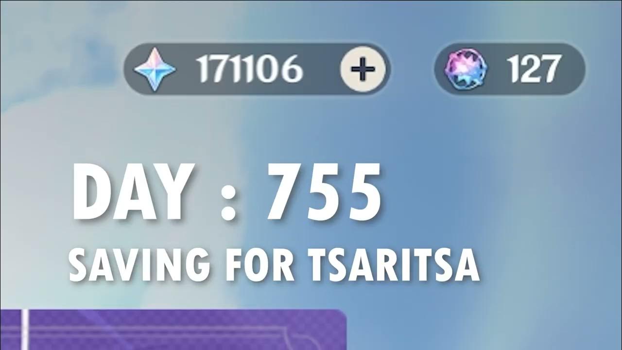 DAY 755 SAVING FOR TSARITSA - YouTube