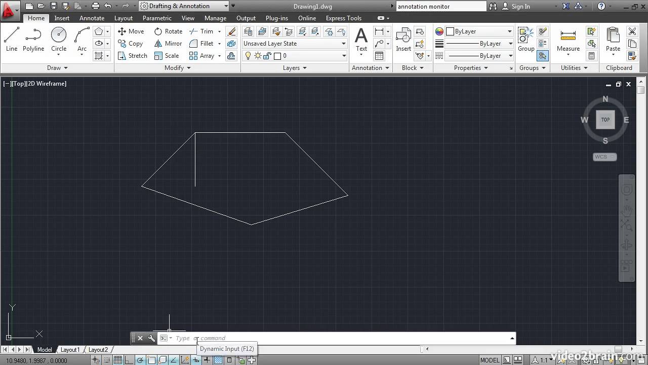 01) User_Interface (Learn AutoCAD 2013) (3/3) - YouTube