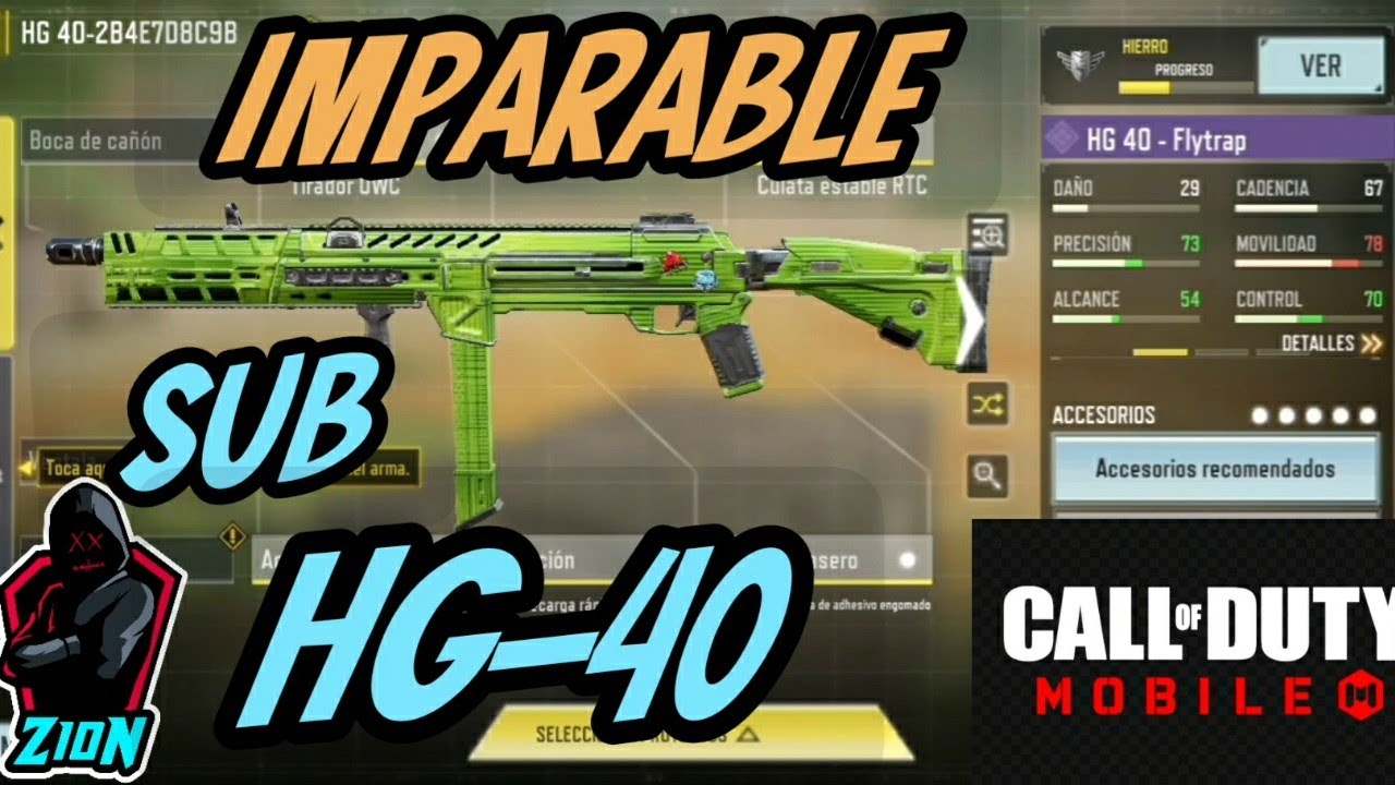 COD MOBILE sub HG-40 - YouTube