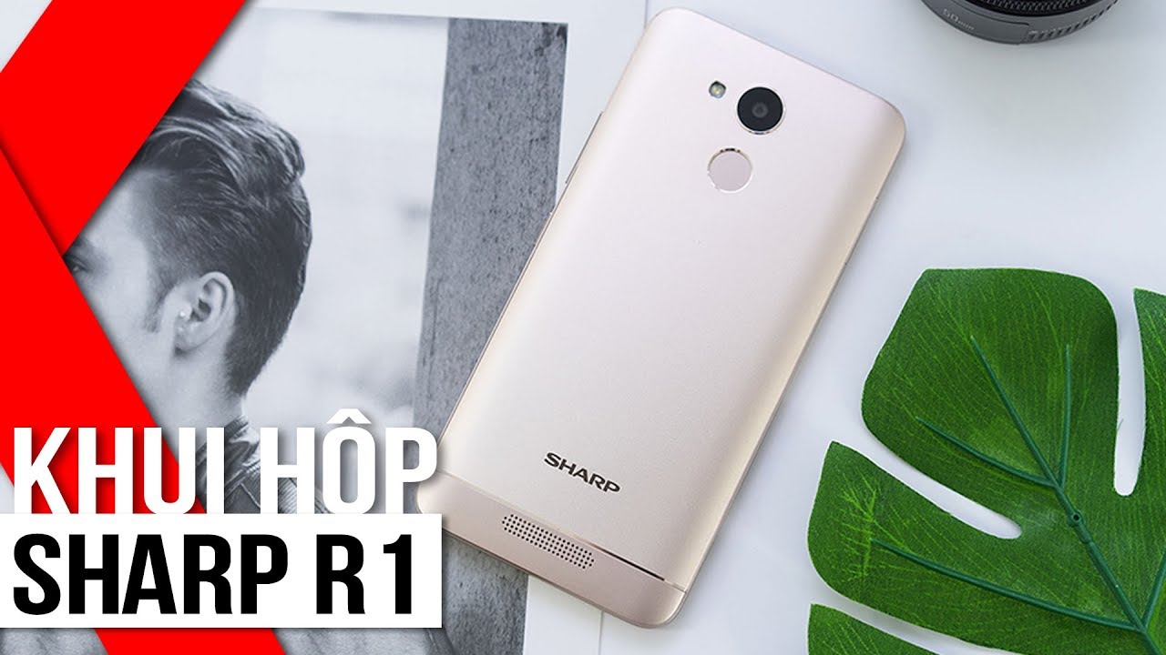 FPT Shop - Khui hộp Sharp R1: thiết kế siêu đẹp mắt, cấu hình tốt trong ...