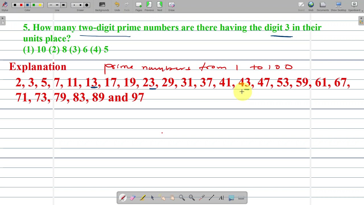 5 How Many Two digit Prime Numbers Are There Having The Digit 3 In 5 How Many Two digit Prime Numbers Are There Having The Digit 3 In