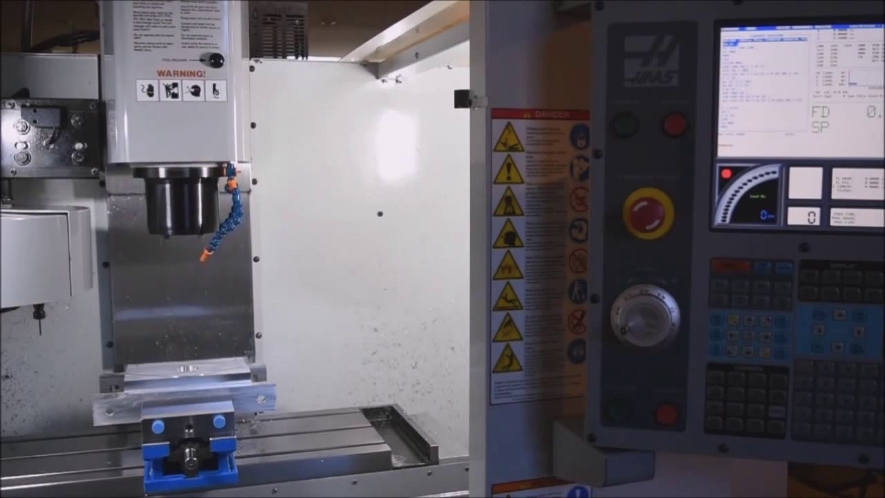 Haas Machine Homing Test - YouTube
