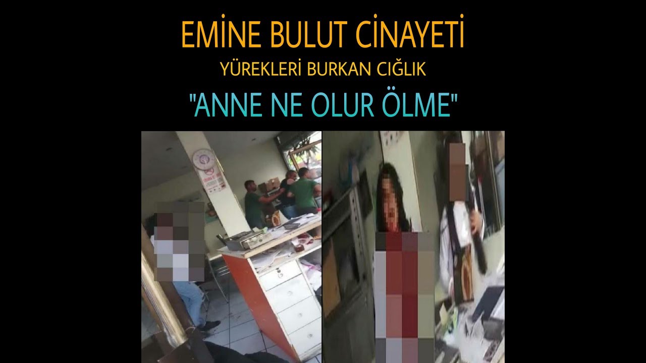 Emine Bulut'un bıçaklanma anı - YouTube