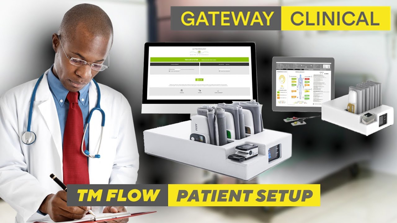 Patient Setup for the TM Flow Test - YouTube