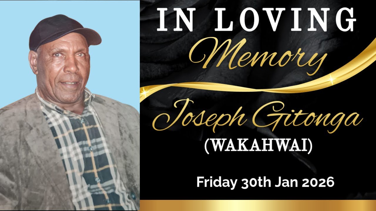 CELEBRATING THE LIFE OF MZEE JOSEPH GITONGA(WAKAHWAI) - YouTube