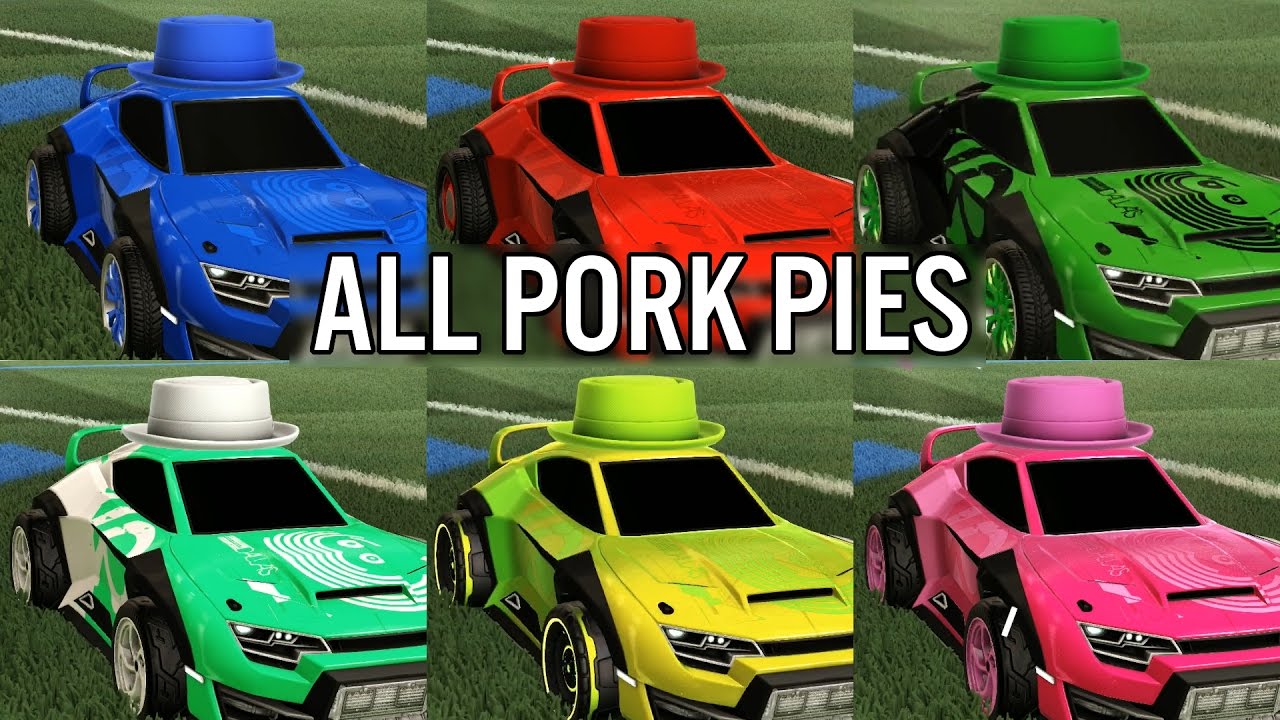 Pork Pie Collection | Toppers | Rocket League Item Showcase - YouTube