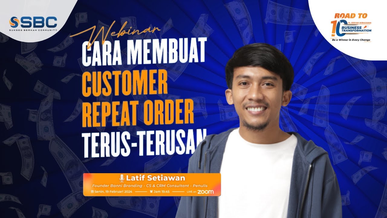 CARA MEMBUAT CUSTOMER REPEAT ORDER TERUS-TERUSAN - YouTube