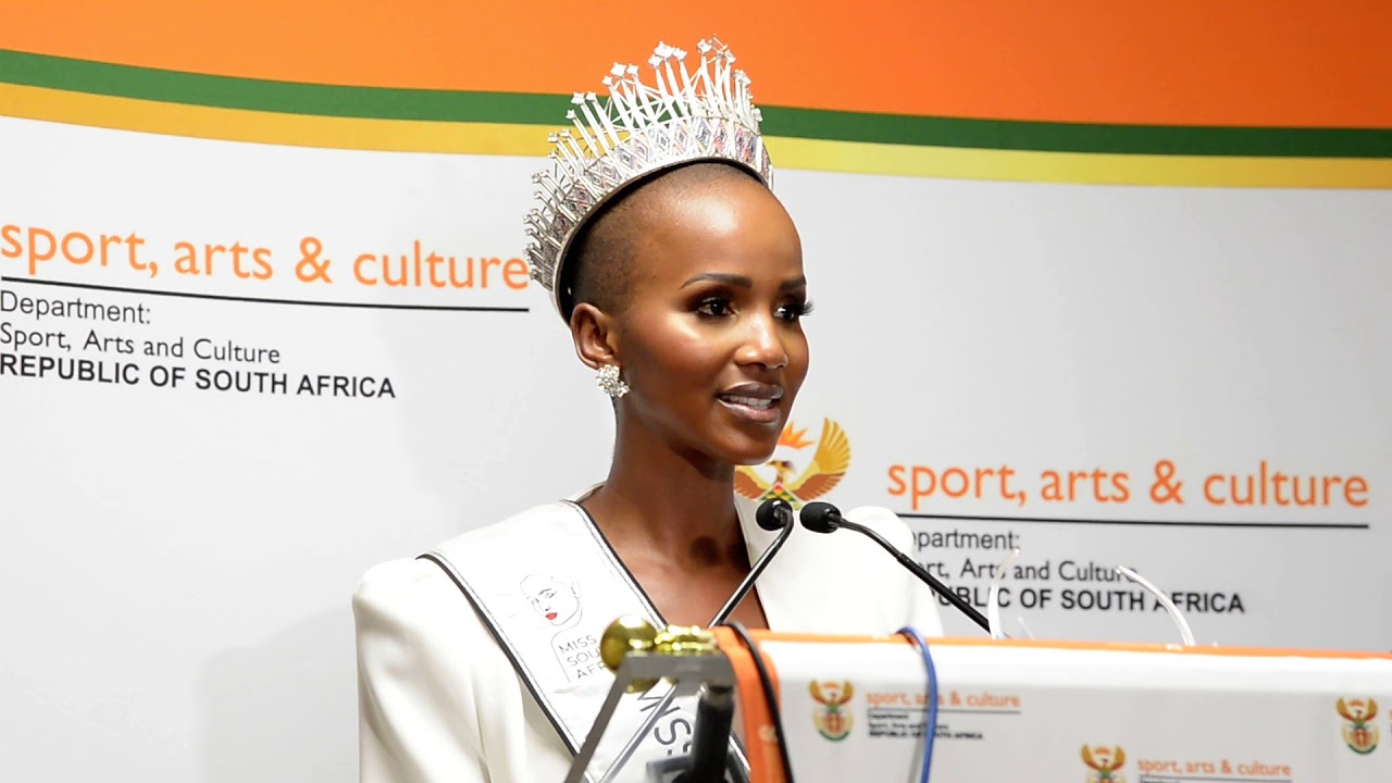 Shudufhadzo Musida crowned Miss South Africa 2020 - YouTube