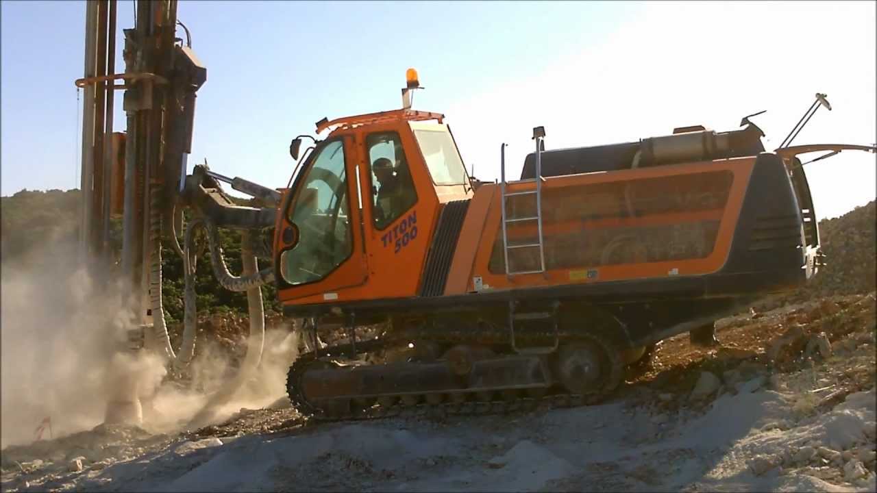 tamrock titon 500 - YouTube