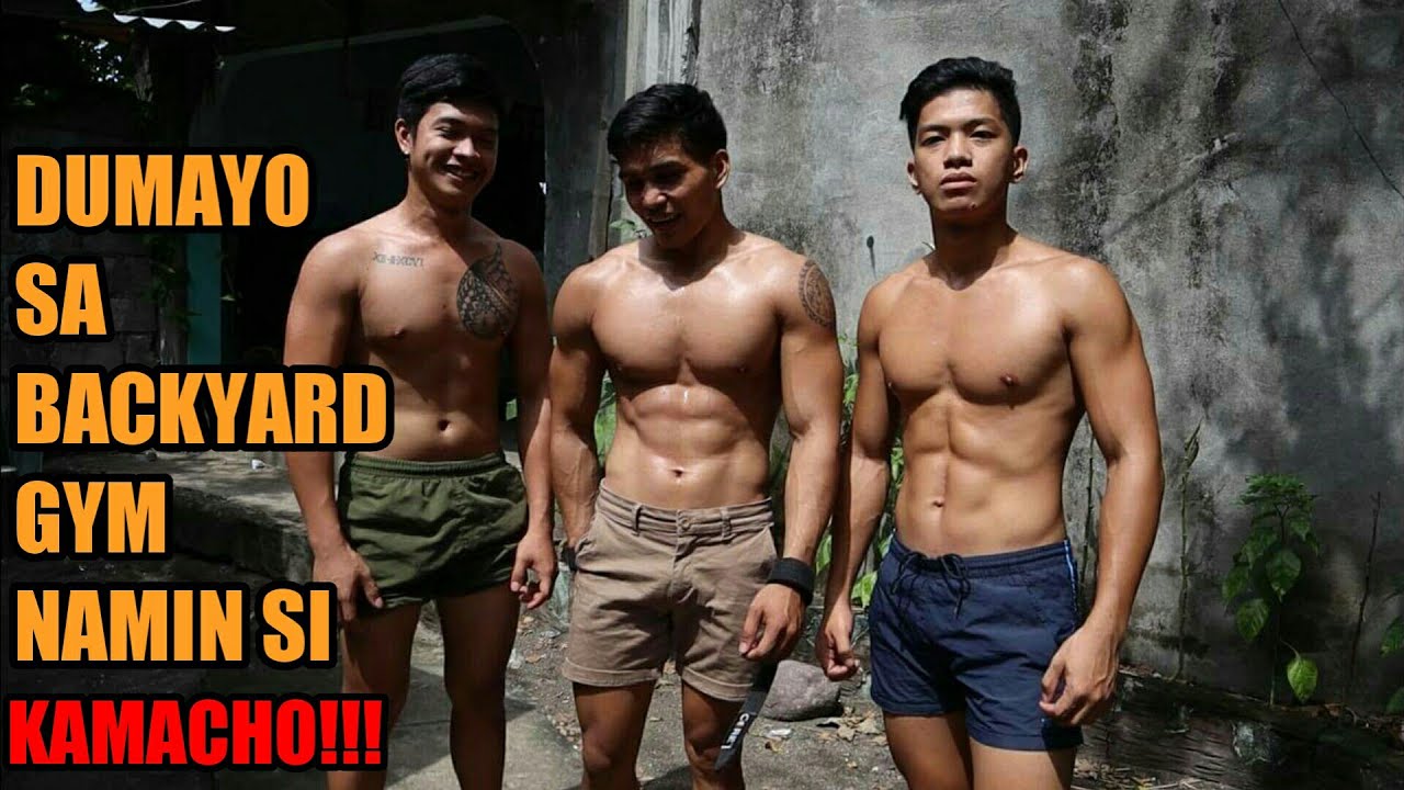 Home Workout in Our Home Gym Using DIY Gym Equipment With Bernald ...