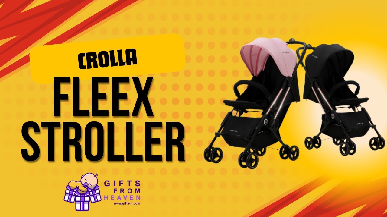 CROLLA FLEEX CABIN SIZED STROLLER ASST COLOURS - YouTube