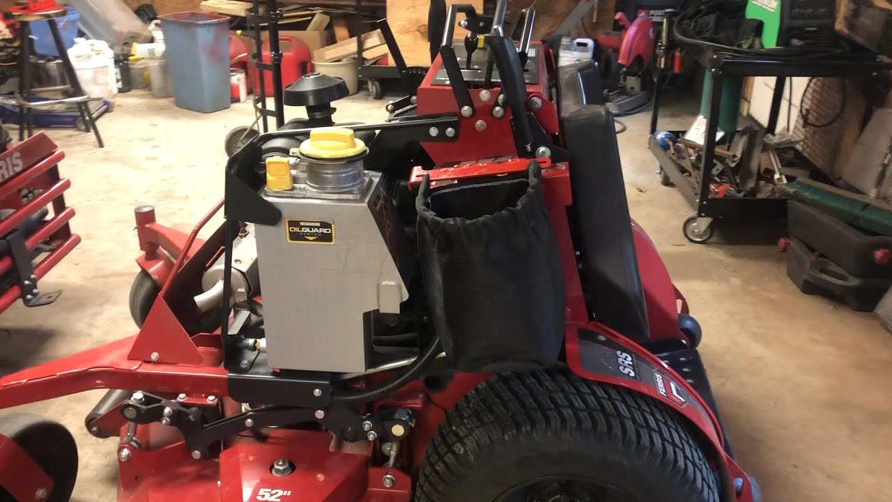 Ferris Z2 Trash Bag Kit install - YouTube