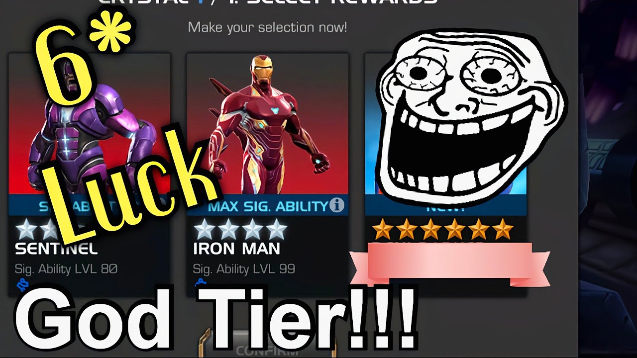 6* Luck - God Tier Champion! | 6* Luck Streak Not Broken - YouTube