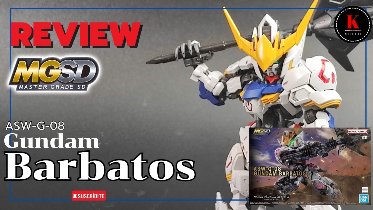 Review MGSD ASW-G-08 Gundam Barbatos งานดีอีกแล้ว โคตรหล่อ โคตรดี โคตร ...