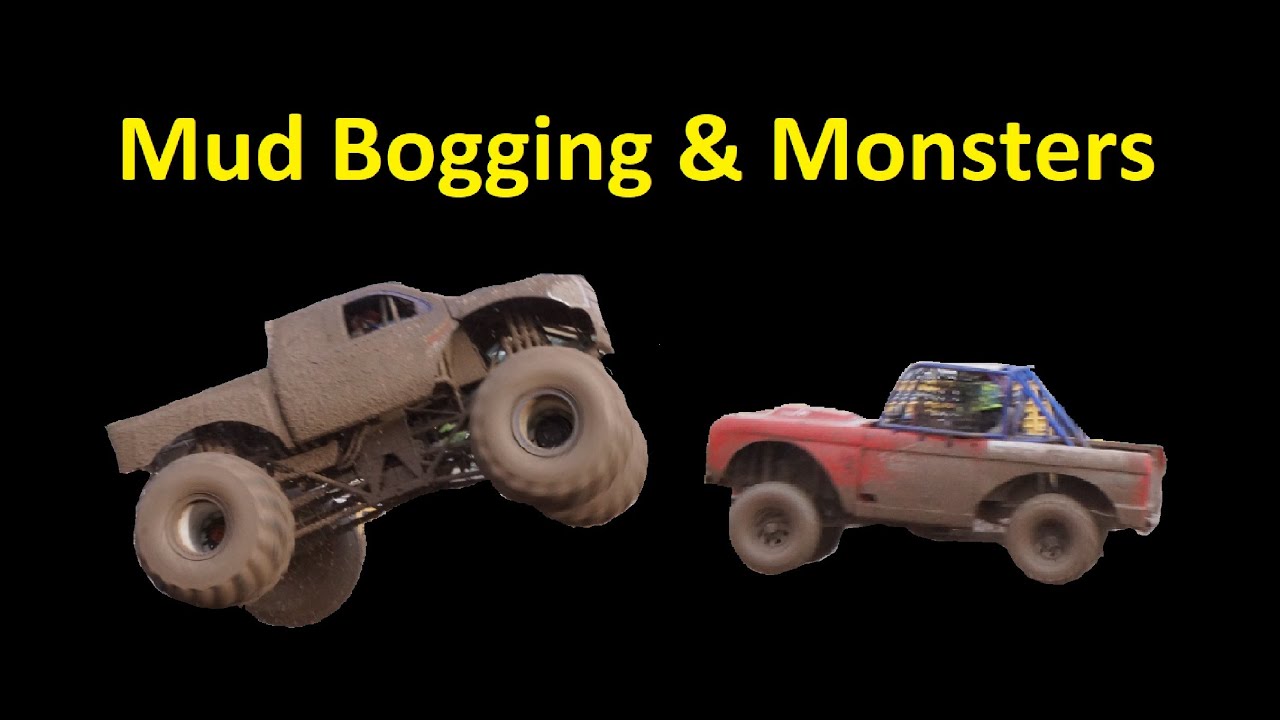 MUD BOGGING & MONSTER TRUCKS TUFF TRUCK JAM FREESTYLE COMPILATION VIDEO ...