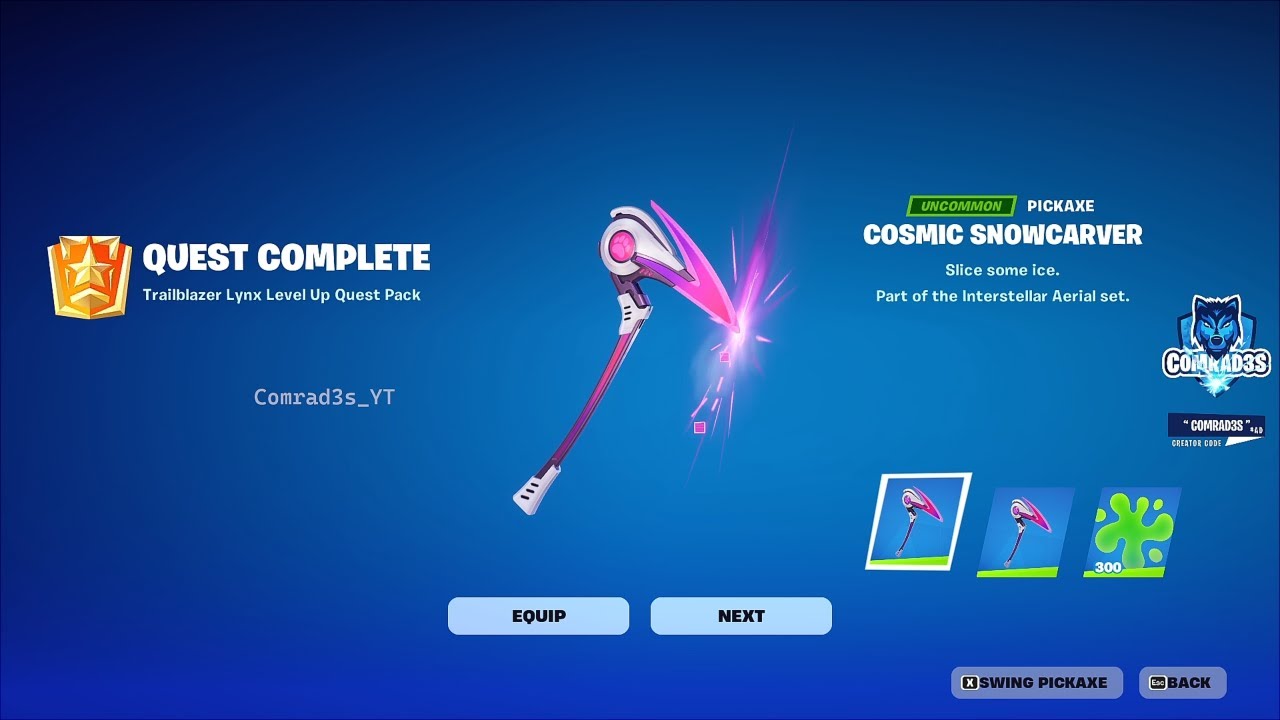 Collect Part 3 Star Trails Token Fortnite - How to unlock Cosmic ...