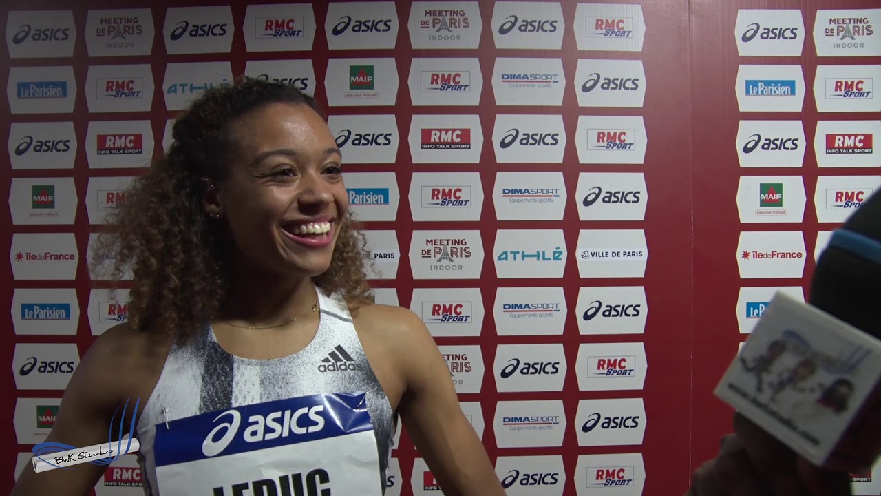 Interview CYNTHIA LEDUC - Meeting de Paris Bercy 27/01/2019 - 60m 7"44 ...