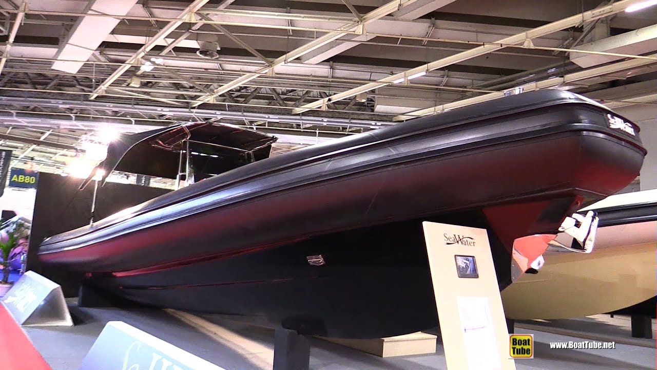 2017 Sea Water Phantom 300 Inflatable Boat - Walkaround - 2016 Salon ...
