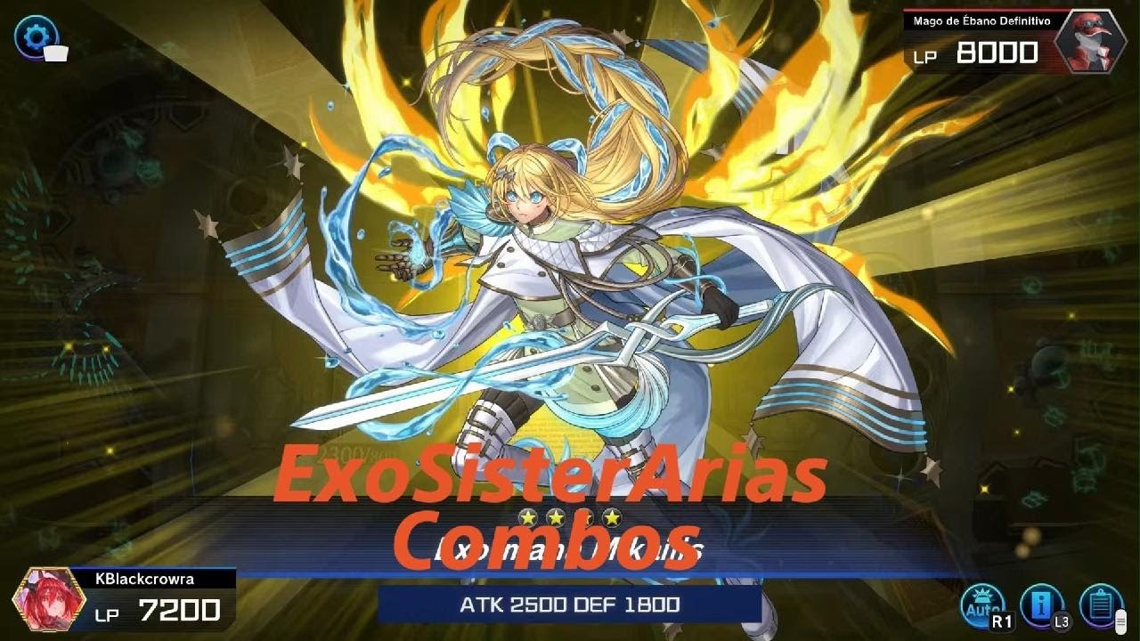 Yu-Gi-Oh! Master Duel Exo Sister Arias Combos 20241007 - YouTube