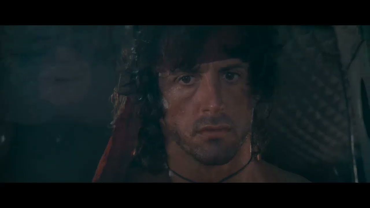 Rambo First blood 2. chopper attacks camp 4k 120fps - YouTube