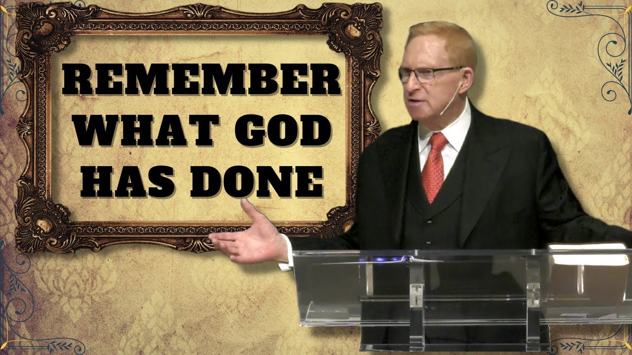 Remembering What God Has Done I Pastor Phillip Jackson | Grace ...