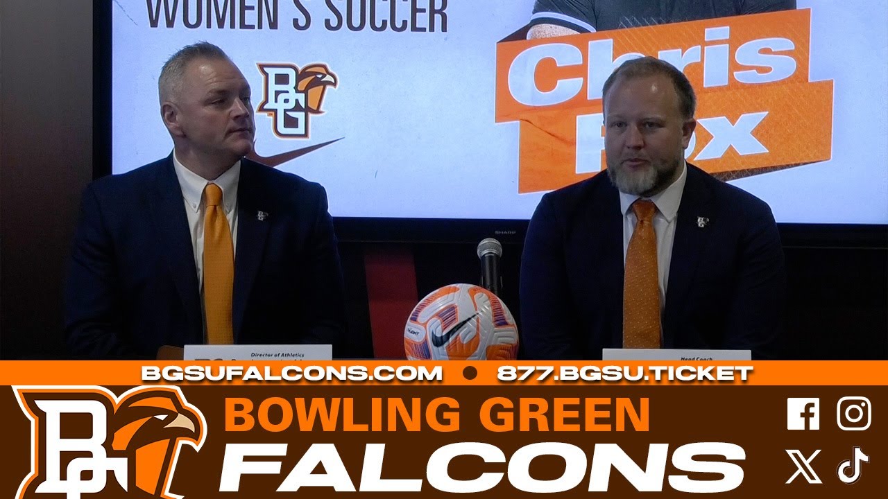 BG WSoc Introductory Press Conference : Head Coach Chris Fox - YouTube