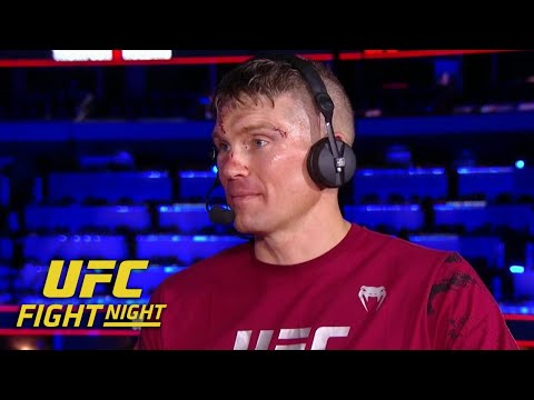 Stephen Thompson on his battle vs. Kevin Holland: I said sorry after hitting him 🤣 | UFC Post Show