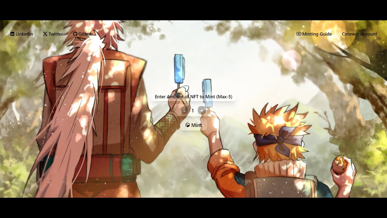 How to get Naruto NFT in your wallet - YouTube