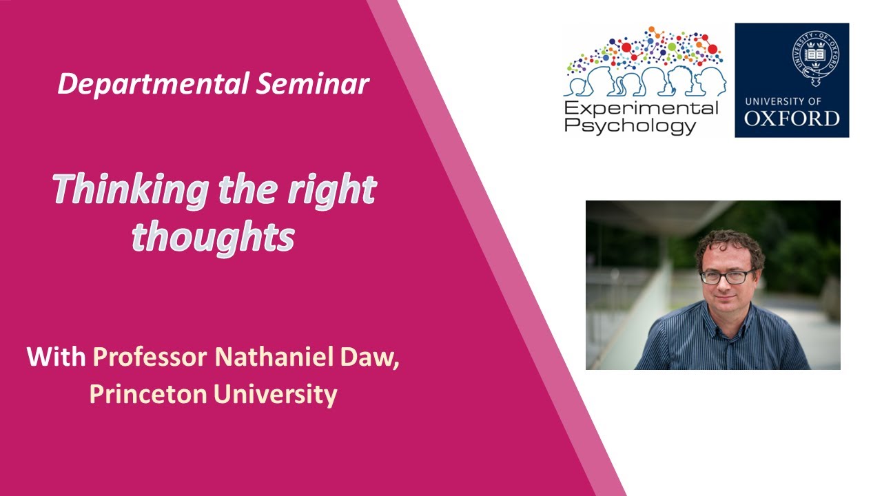 Thinking the right thoughts - YouTube