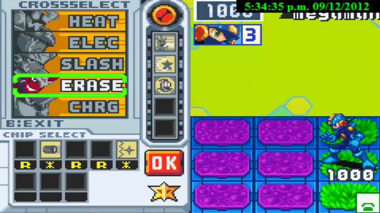 Megaman Battle network 6 Gregar vs Falzar 2 - YouTube