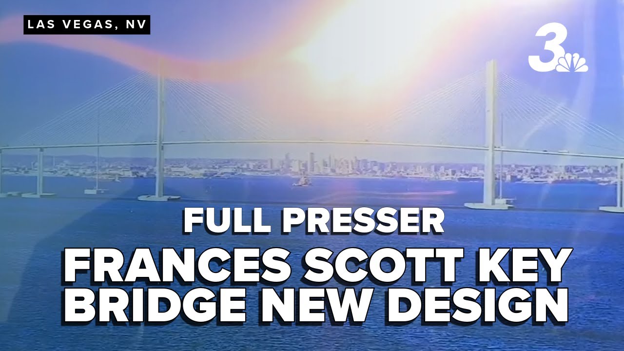 Full presser: Frances Scott Key Bridge new design - YouTube