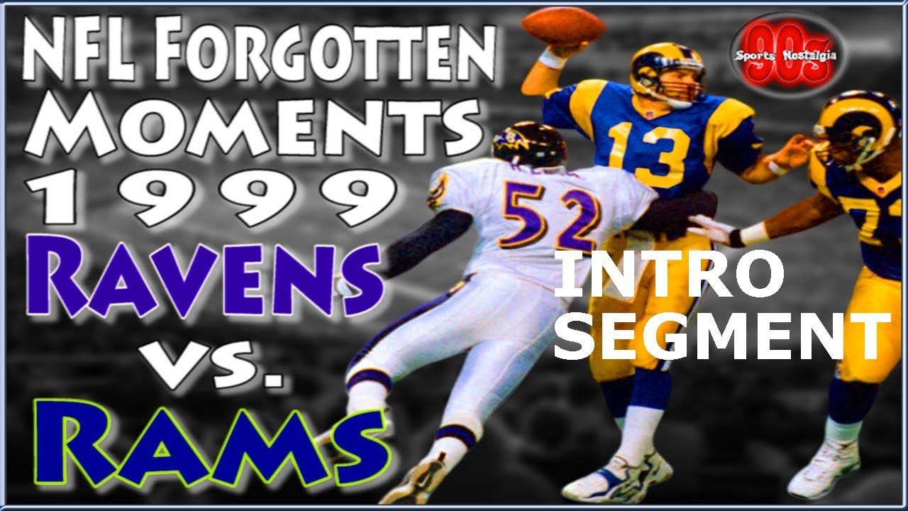 Intro Segment Teaser From the 90s SN Video: NFL Forgotten Moments: 1999 ...