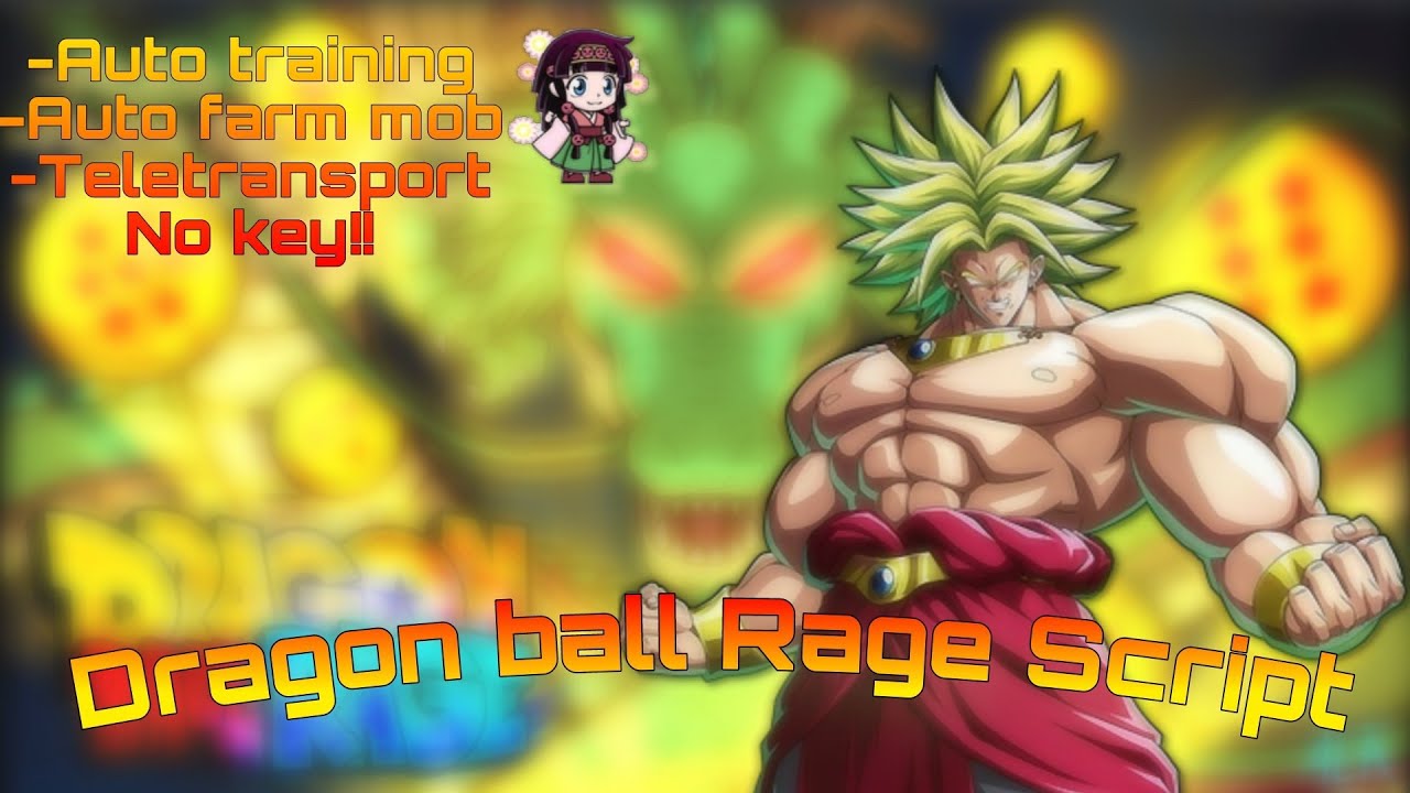 Dragon Ball Rage script / Auto training / Auto farm mob / No key ...