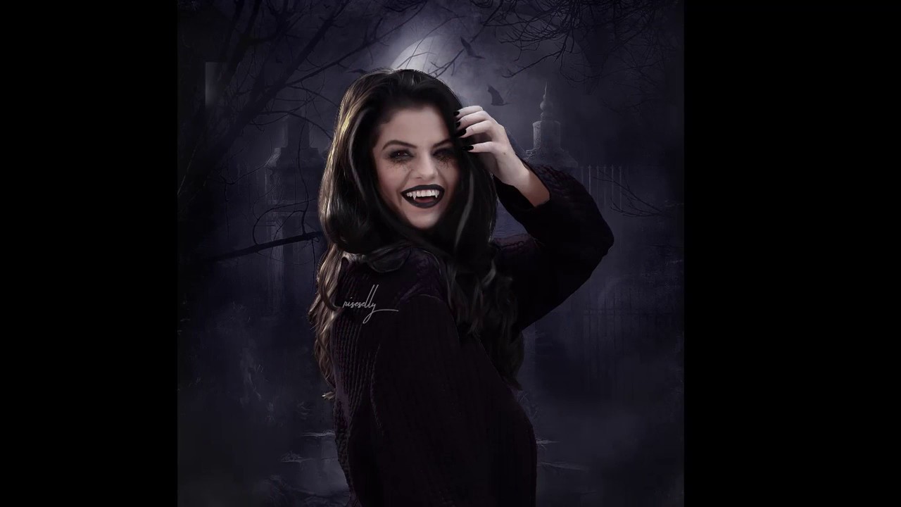 Selena Gomez As A Vampire