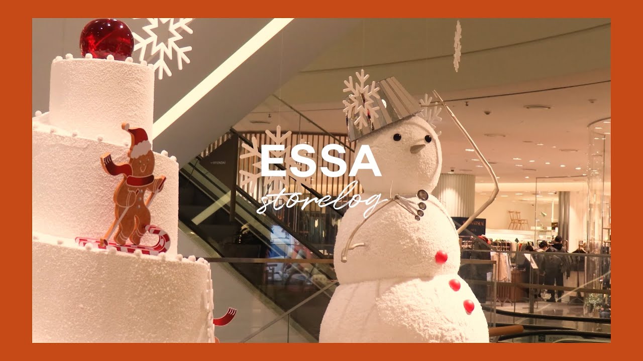 ESSA[에싸소파]ㅣ에싸스토어로그, 현대백화점 판교점ㅣ - YouTube