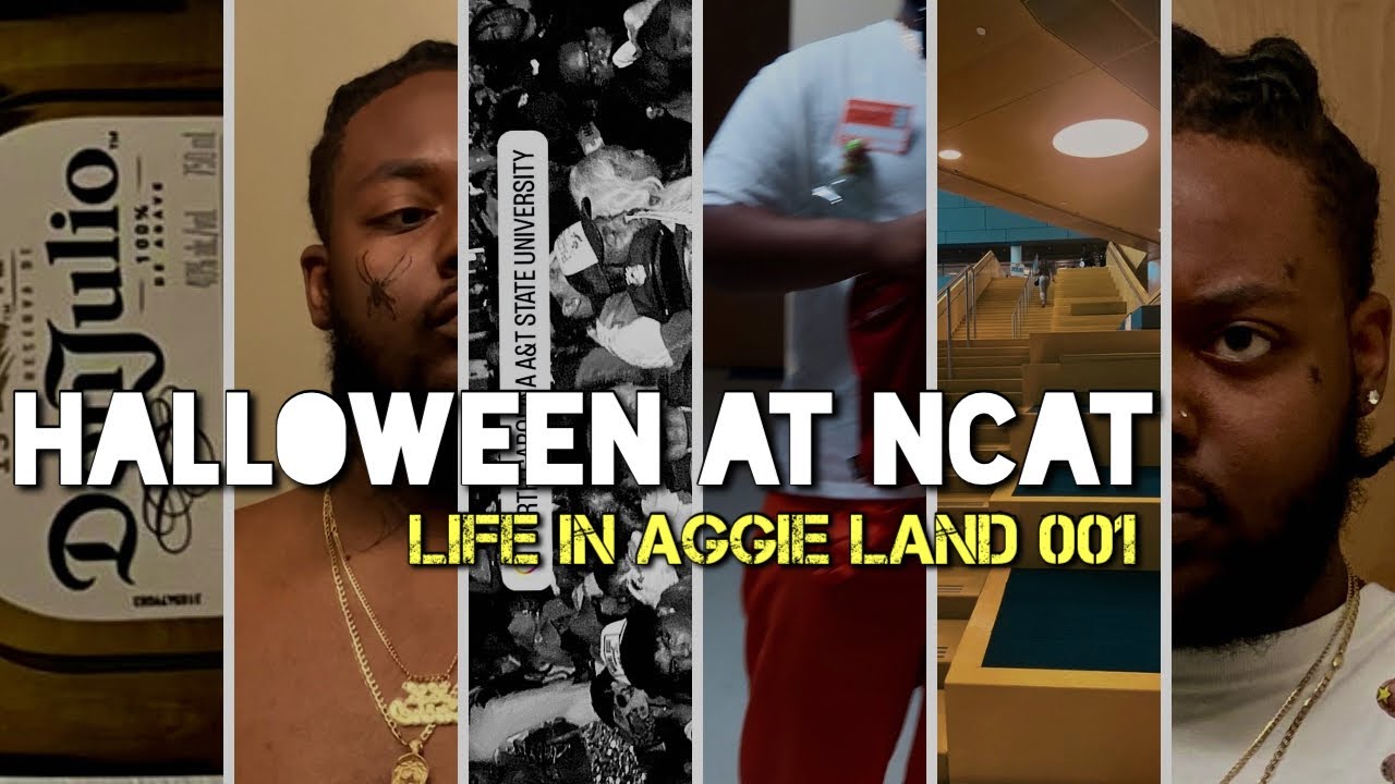 HALLOWEEN AT MY HBCU (NCAT 💙💛) | PARTY , CAFE , COSTUME | kaison Jamal ...