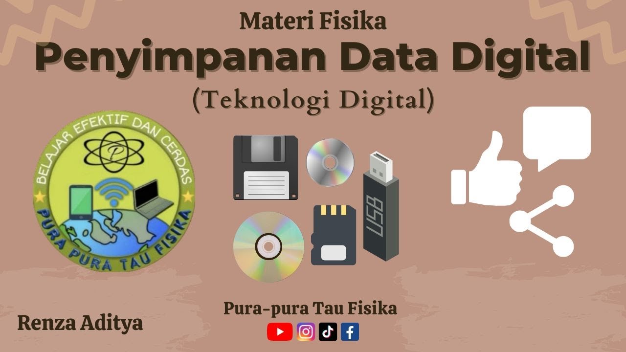 Penyimpanan Data Gigital | Teknologi Digital Fisika Kelas 12 Kurikulum ...