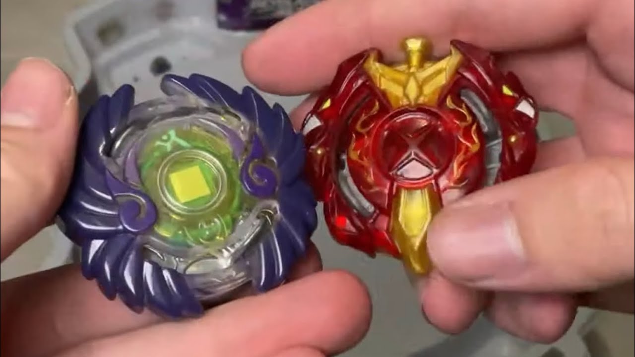 HOJI VS XANDER = Beyblade Burst Horusood H1 VS Xcalius X1 - YouTube