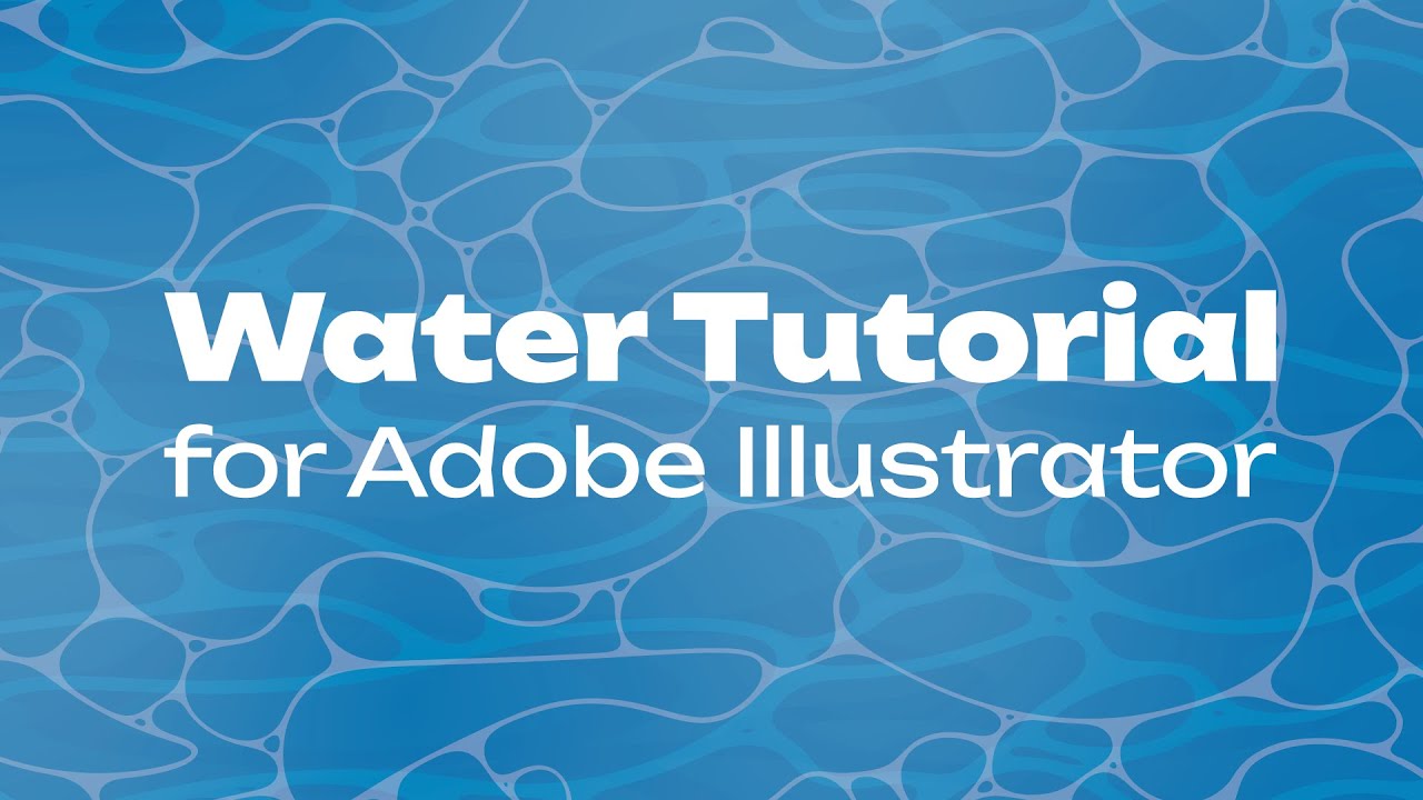 How to Draw Water in Adobe Illustrator - YouTube