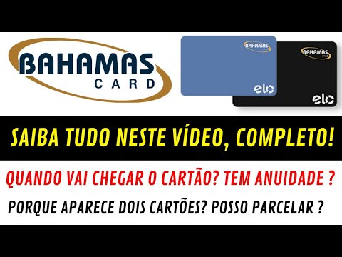 BAHAMAS CARD ELO | QUANDO VAI CHEGAR O CARTÃO? PORQUE APARECE DOIS ...