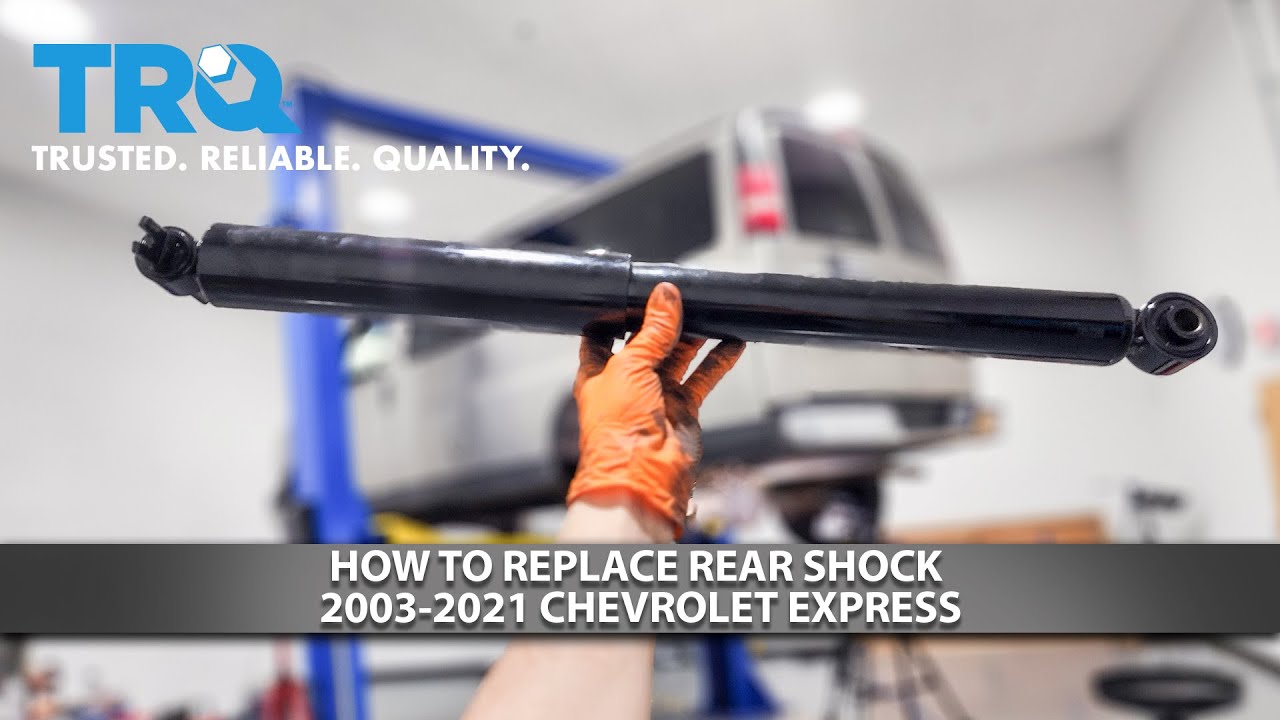How to Replace Rear Shock 2003-2021 Chevrolet Express - YouTube