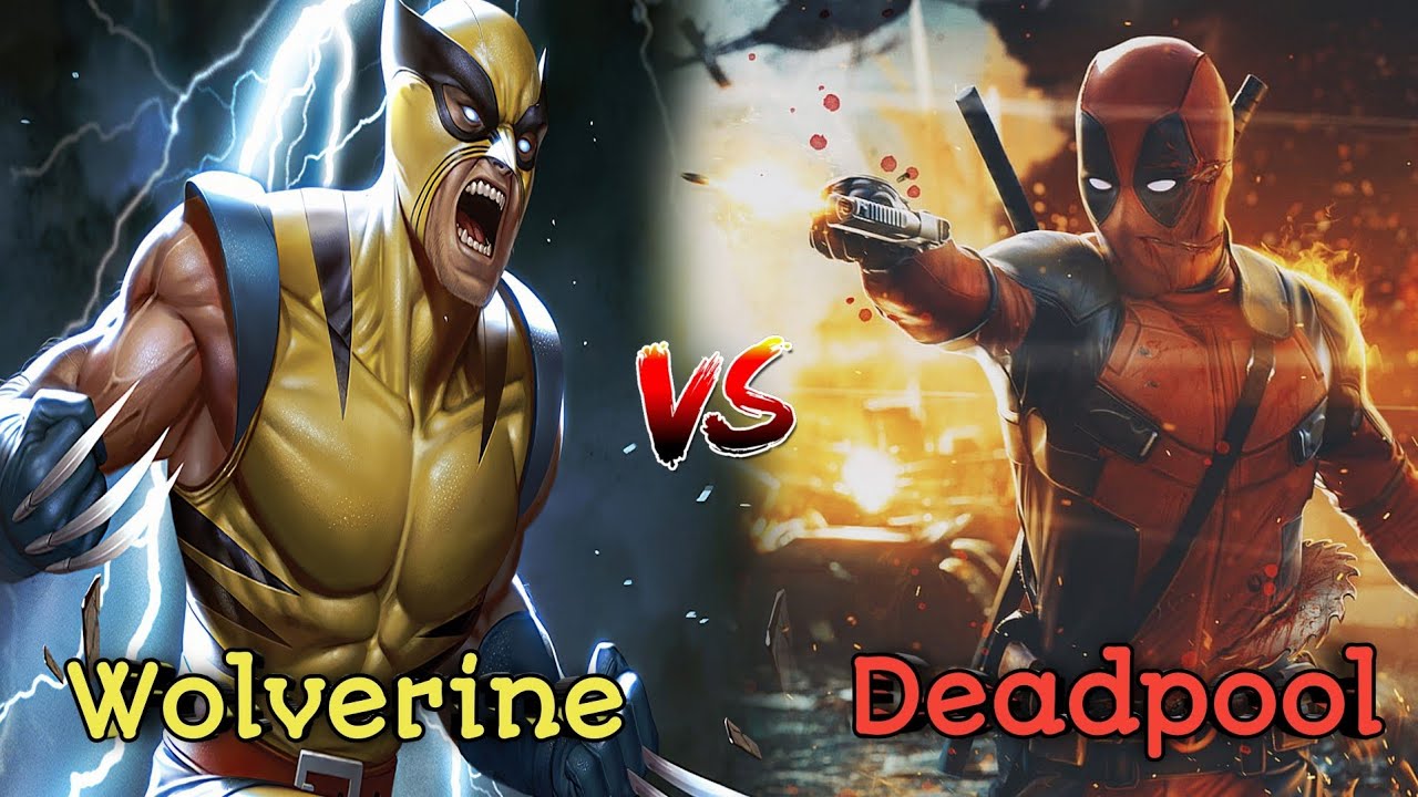 Wolverine VS Deadpool 😲, Battle Comparison 😮,Who Will Win 🤔 ...