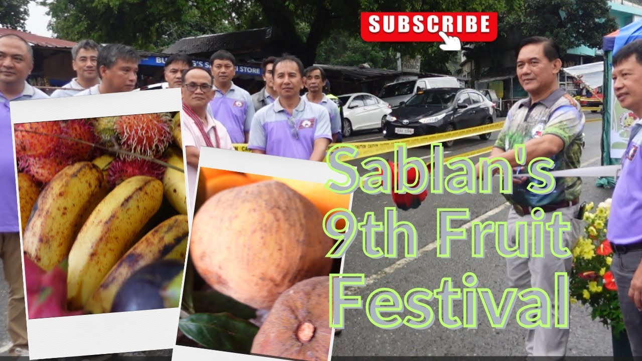 Sablan kicks off 9th Fruit Festival, Aug. 7-Sept. 4, 2023 - YouTube