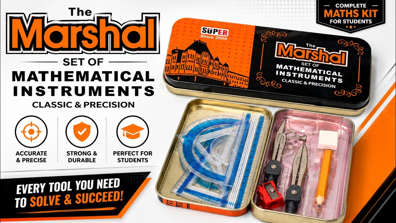 Mathematical Instruments Box Marshal - YouTube