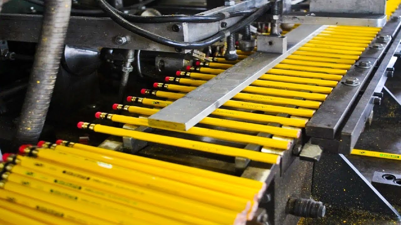 comment sont fabriqués les crayons - à la découverte de l'usine de ...