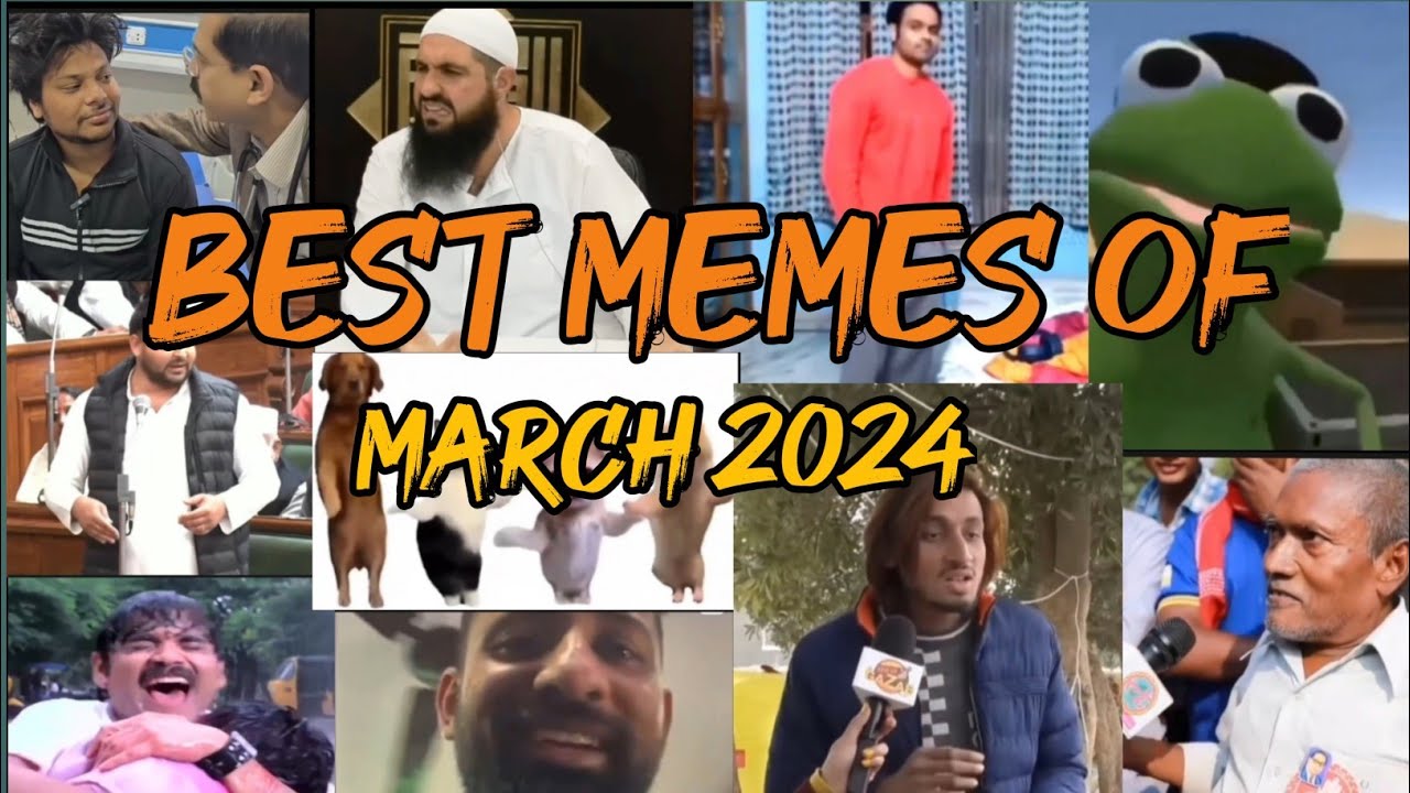 Best ever memes of March 2024 || No Copyright memes - YouTube