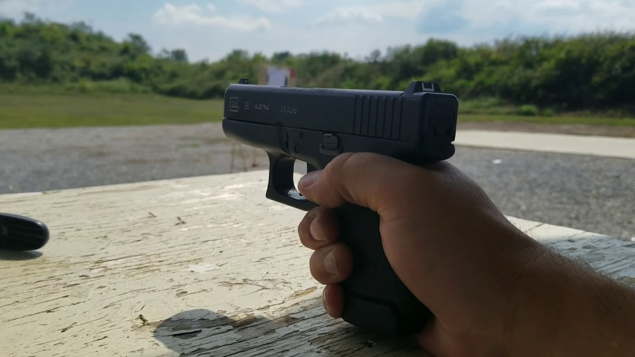 Glock 36 not going back into battery/resetting properly. - YouTube