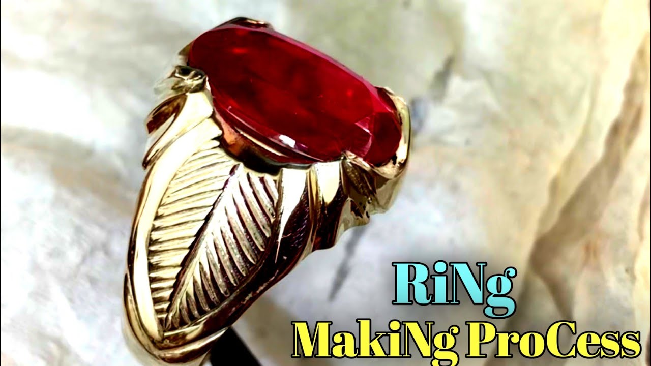 Silver Ring Making | Custom Ring Making Process | Silver Ring with ...